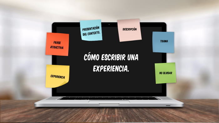 Escribir una experiencia personal by marcela araneda on Prezi