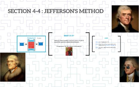 SECTION 4-4 : JEFFERSON'S METHOD by Nick Galegher on Prezi