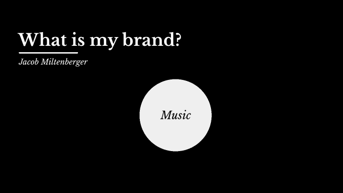My Brand by Jacob Miltenberger on Prezi
