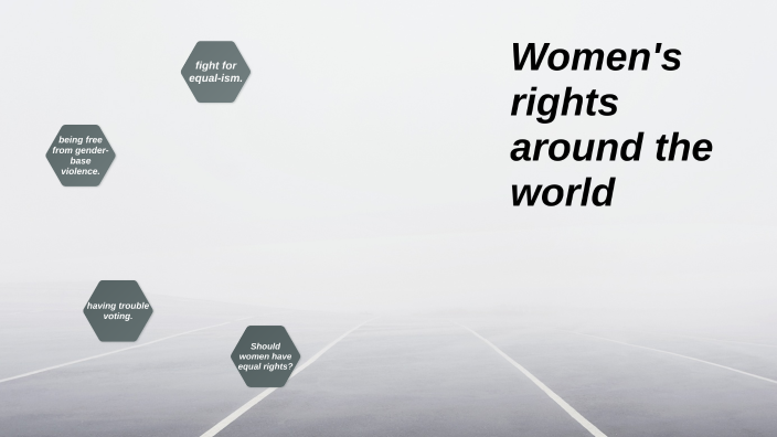 Women's rights around the world by ALEXIS CASTELLANOS on Prezi