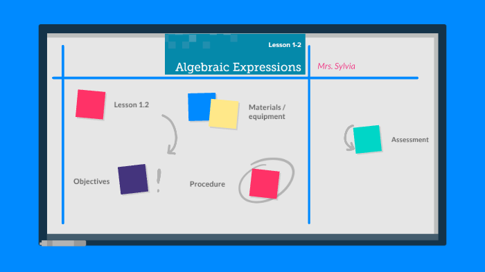 Algebraic Expressions by Math Capsules on Prezi