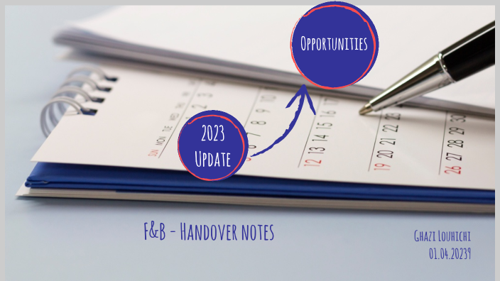 GM Handover Notes by Ghazi Louhichi on Prezi