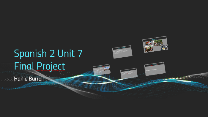 Spanish 2 Unit 7 Final Project by Harlie Burrell on Prezi