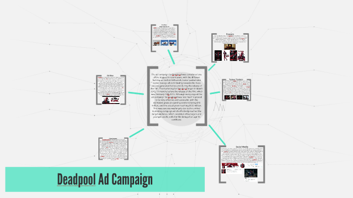 Deadpool Ad Campaign by Sophie Oldman