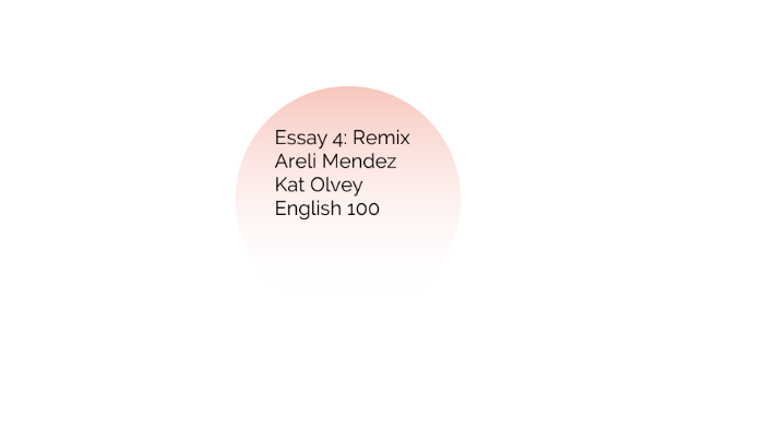 Essay 1 Remix by areli mendez on Prezi