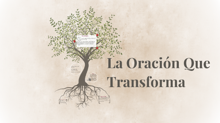 La Oración Que Transforma by Jose Gallegos on Prezi