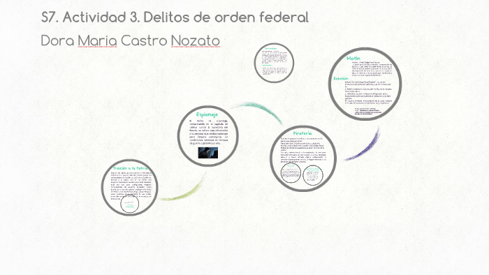 Delitos de Orden Federal by Donna Nozato