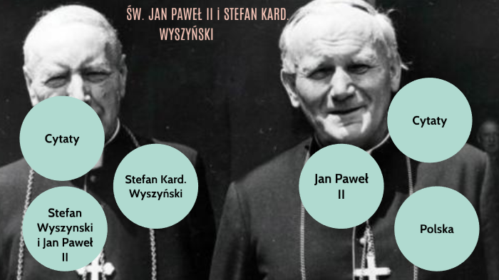 Jan Pawel II i kard. stefan Wyszynski by olIVIA JELEN on Prezi