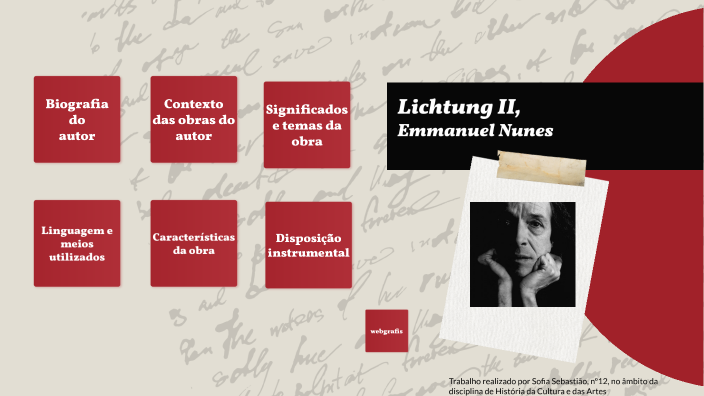 Lichtung II, Emmanuel Nunes by Sofia Sebastião on Prezi