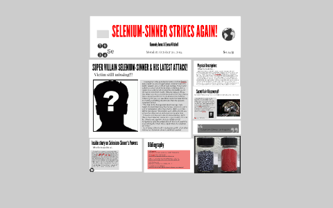 Element Superhero Project by Emma Mitchell on Prezi