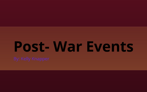 The conclusion of WWII by Kelly Knapper on Prezi