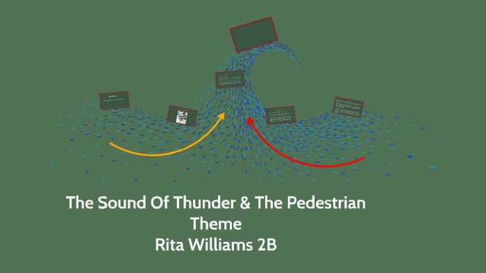 The Sound Of Thunder & The Pedestrian Theme by rita williams on Prezi