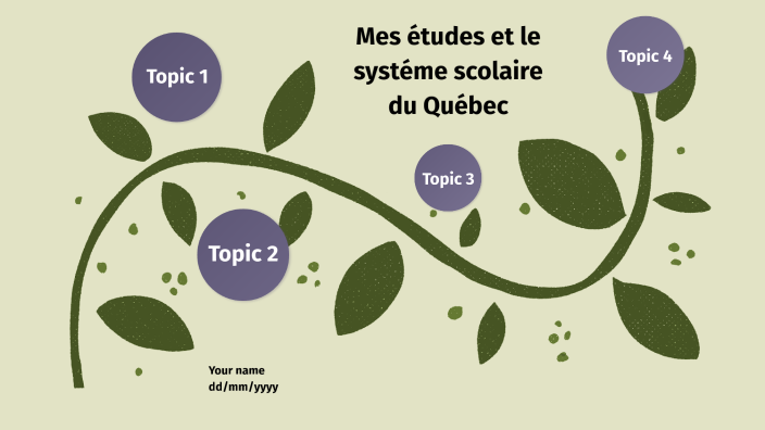 Mes études et le systéme scolaire du Québec by Tatiana Martínez on Prezi