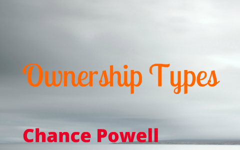 ownership poster activity by chance powell on Prezi
