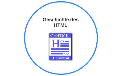 Geschichte des HTML by N H on Prezi