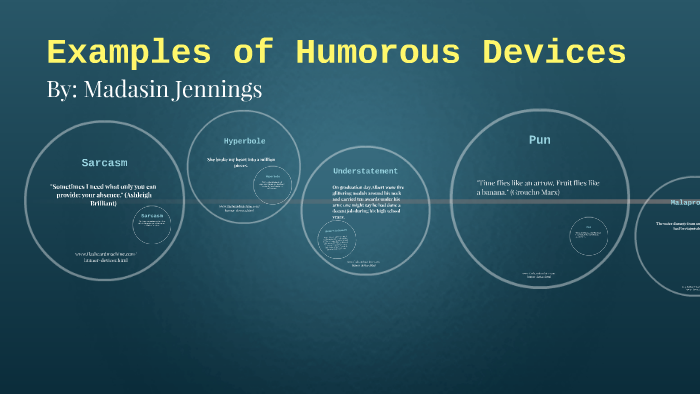 5 Examples of Humorous Devices by Madasin Jennings on Prezi