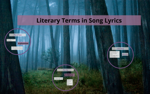 Literary Terms in Song Lyrics by megan gilbert on Prezi