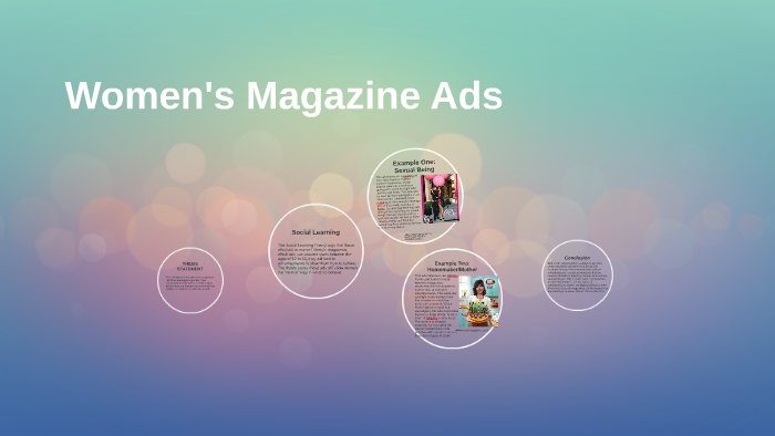 Women's Magazine Ads by Mariah Wellman on Prezi