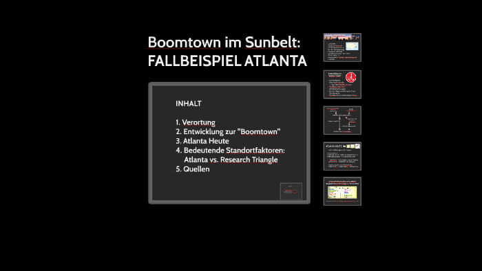 Boomtown im Sunbelt: by Lea Wimmer on Prezi