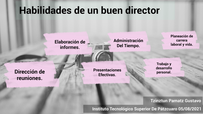 Habilidades de un buen director by Gustavo Tzintzun Pamatz on Prezi