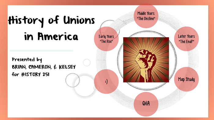 History of UNions in America by Barry Causway on Prezi