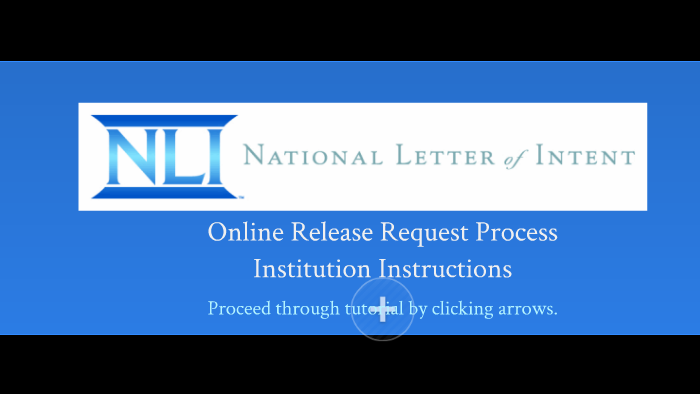 Online NLI Release Tutorial for Institution by National Letter of ...