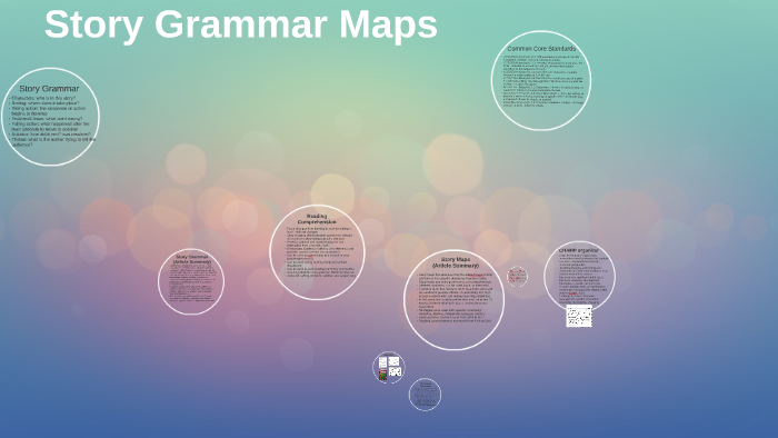 Story Grammar Maps by Julia Damon