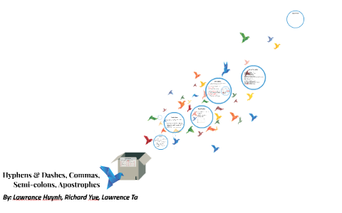 Hyphens & Dashes, Commas, Semi-colons, apostrophes by Lawrance Huynh on ...