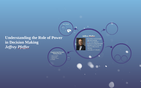 Understanding the Role of Power in Decision Making by Meredith Rogers ...