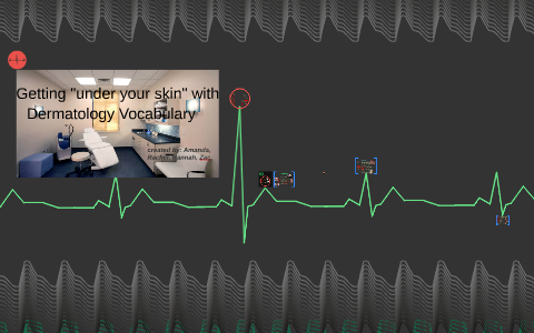Dermatology Vocabulary by Amanda Berry on Prezi