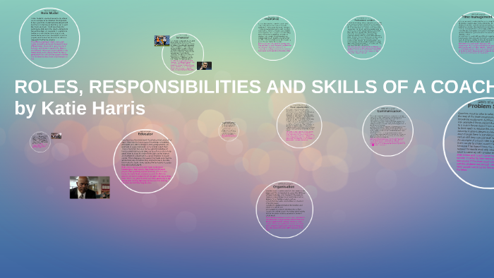 ROLES, RESPONSIBILITIES AND SKILLS OF A COACH by Katie Harris on Prezi