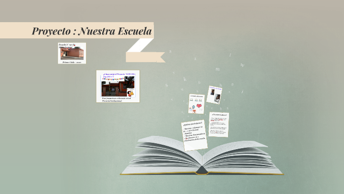 Proyecto : Nuestra Escuela by Tania Fernández on Prezi