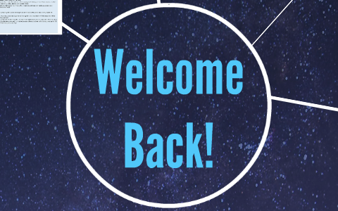 Welcome Back! by emily osterhaus on Prezi