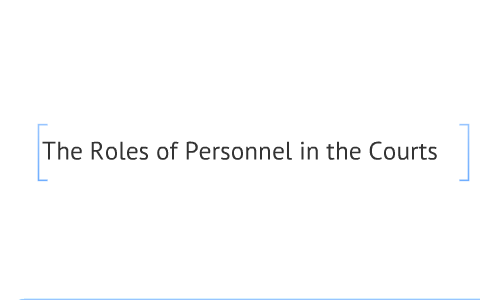 The role of Judges and lay people in Courts by Darryl Davies on Prezi