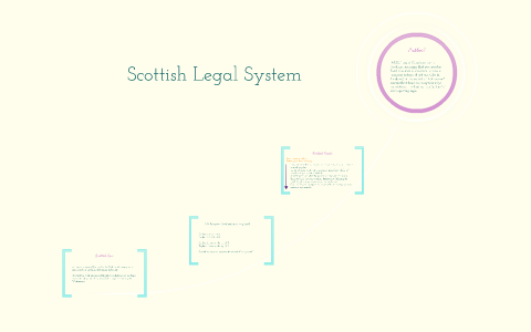 Scottish Legal System by Daisy Jamieson