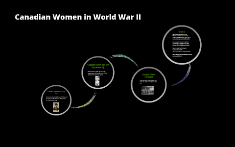 Canadian Women in World War II by Amber Lee on Prezi