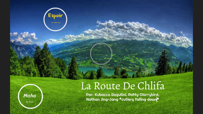 La Route De Chlifa by on Prezi
