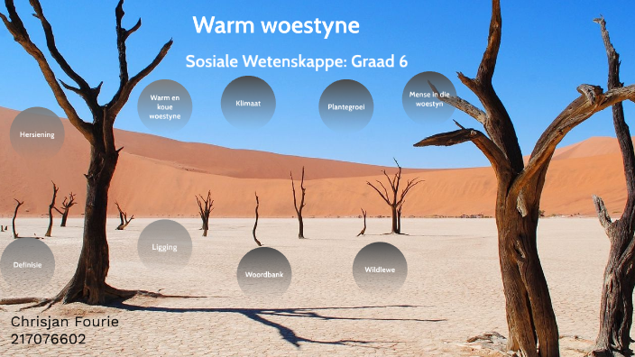 Warm woestyne by Chrisjan Fourie on Prezi