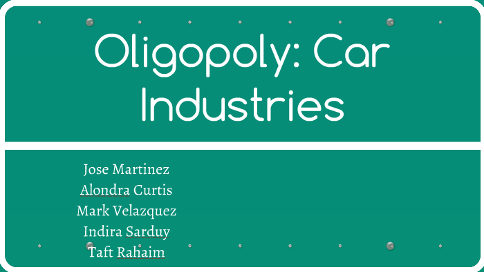 Oligopoly by Alondra Curtis on Prezi Next