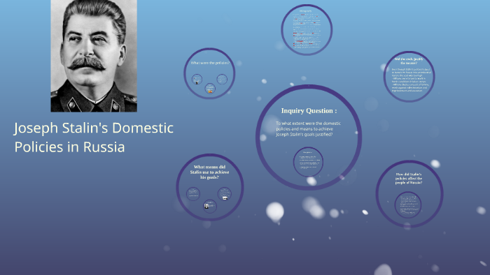 Joseph Stalin's Domestic Policies in Russia by Andrew Prackup on Prezi