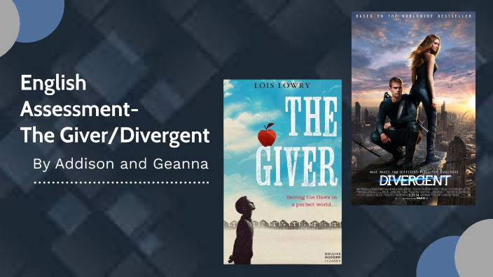 English Assessment- The Giver/Divergent by Giovanna Maiorana on Prezi