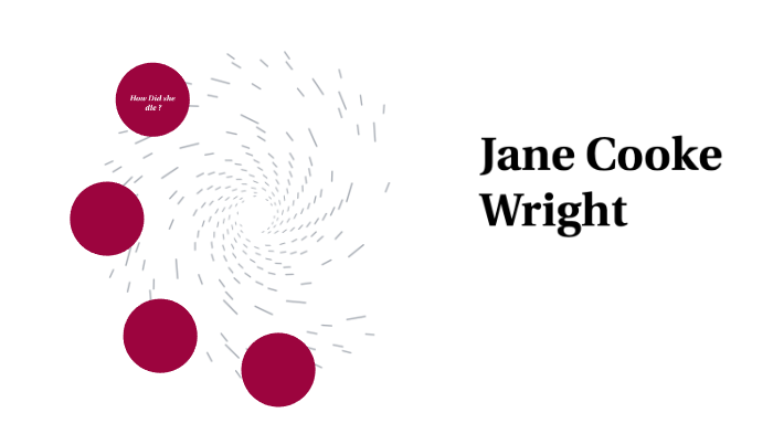 Jane Cook Wright by Connor Scott on Prezi