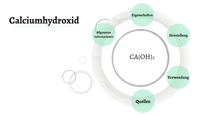 Chemie Referat: Calciumhydroxid by Muhammed Kilic on Prezi