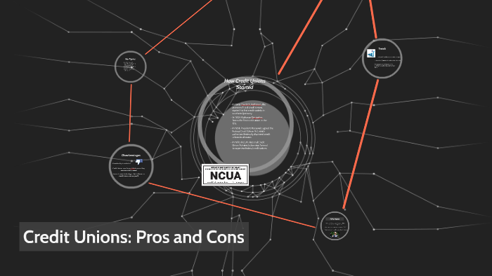 Credit Unions: Pros and Cons by Jack Dorward on Prezi