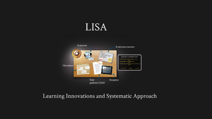 LISA - Learning Innovations and Systematic Approach by Martin Petrov on ...