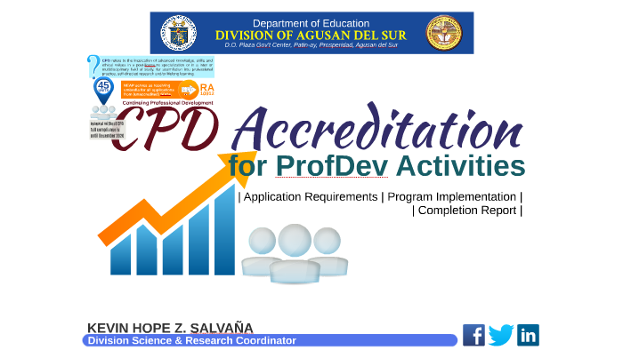 Application for CPD Accreditation in DepEd by Kevin Hope Salvaña on Prezi