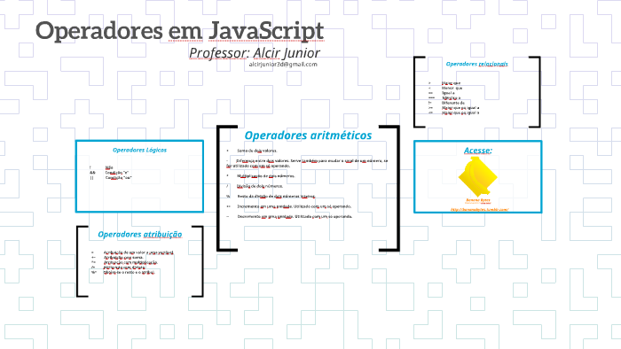 Operadores em JavaScript by Alcir Junior on Prezi