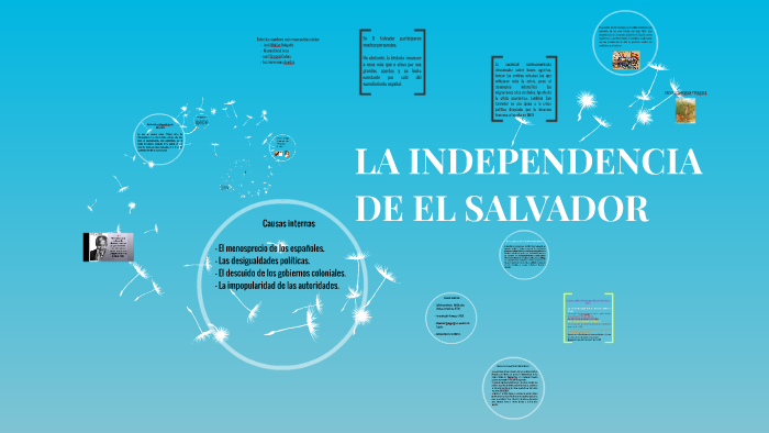 LA INDEPENDENCIA DE EL SALVADOR by Alonso Jaime on Prezi