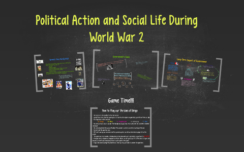 Political Action and Social Life During World War 2 by Afrah Saeed on Prezi