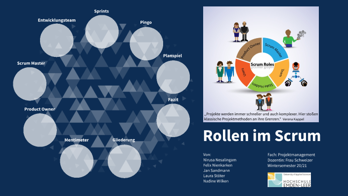 Rollen im Scrum by Gruppenarbeit Schweizer on Prezi